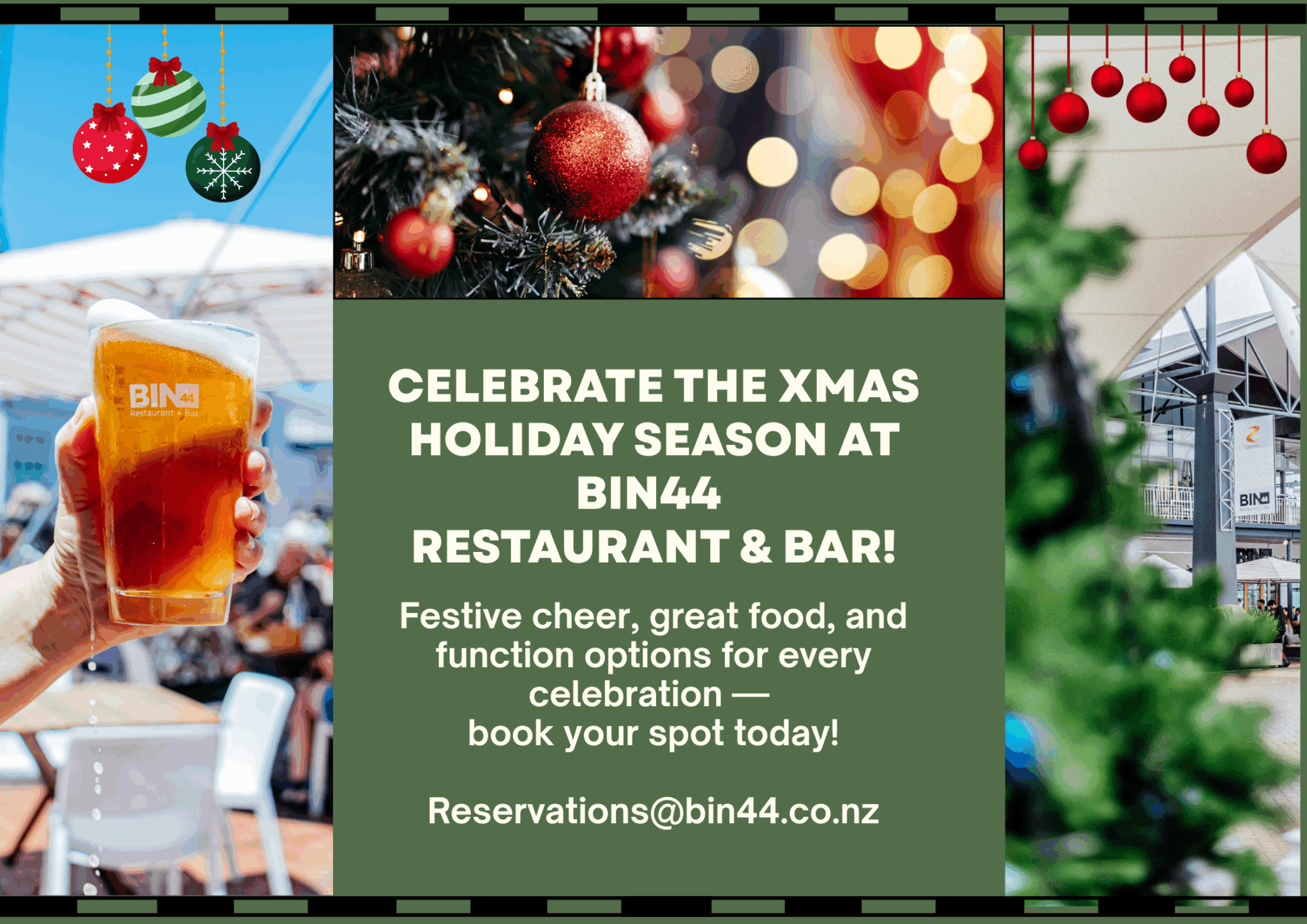 Our Menus - Bin44 - Wellington Restaurant & Bar